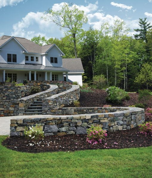 Natural Wall Stone - Saratoga Weathered Wallstone | Cape Cod, MA