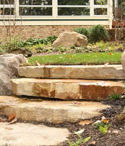 Natural Stone Steps - South Bay Cape Cod NH CT