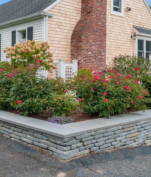 Tumbled Bluestone Wall Stone - Cape Cod, Martha's Vineyard, MA
