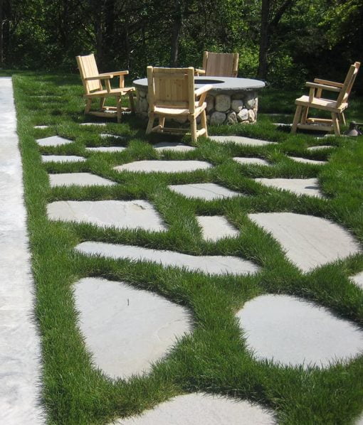 Tumbled Irregular Bluestone Flagging | Stonewood Products