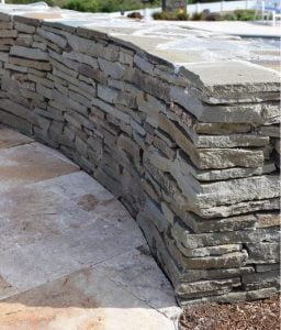 Colonial Grey Wall Stone - Natural stone Cape Cod, Boston MA