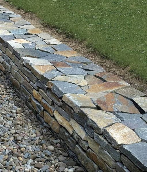 Natural Wall Stone - Saratoga Weathered Wallstone | Cape Cod, MA