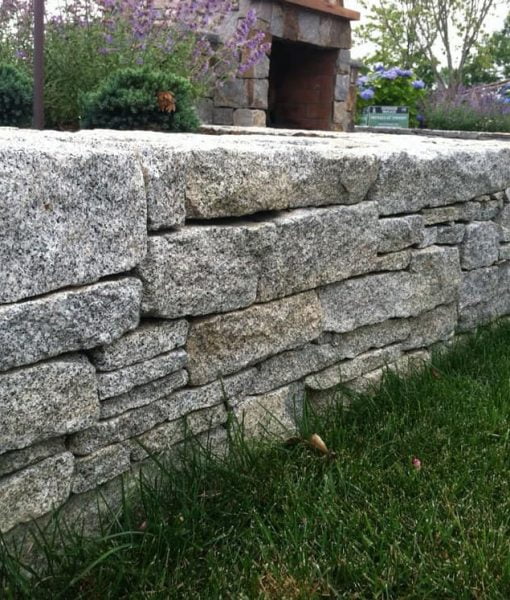 Weathered Granite Wall Stone - Cape Cod, Islands Stone Supplier
