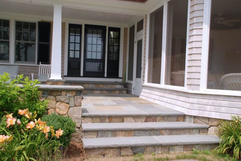 Bluestone Treads & Steps Thermal 2" | Harwich Cape Cod, Nantucket