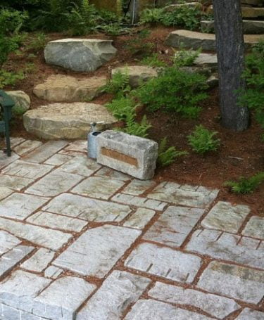 Antique Reclaimed Granite Pavers - Cape Cod, South Boston, MA