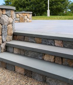Bluestone Treads & Steps Thermal 2" | Harwich Cape Cod, Nantucket
