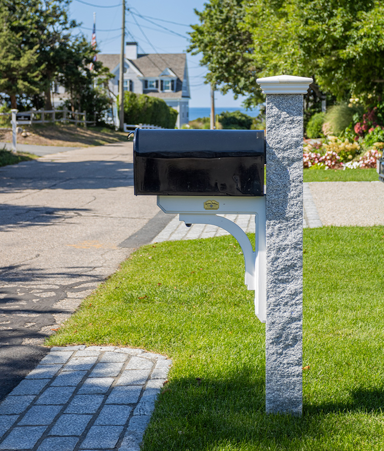 Granite Mail Box Posts | MA Cape Cod NY Boston