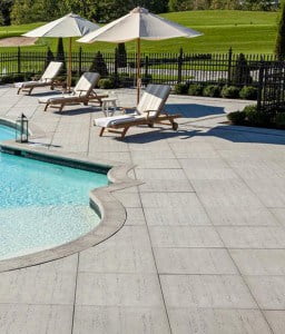 Travertina Concrete Slab Pavers, Cape Cod Islands Orleans Eastham