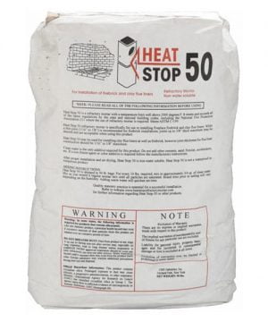 Heat Stop Refractory Cement - Outdoor Fireplace Masonry Cape Cod