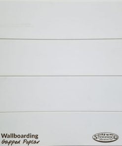 1x8" Poplar Gapped Paneling | T+G Primed | Stonewood Products