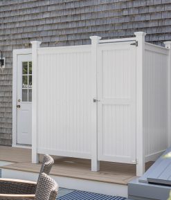 PVC Outdoor Shower Enclosure | StonewoodProducts.com