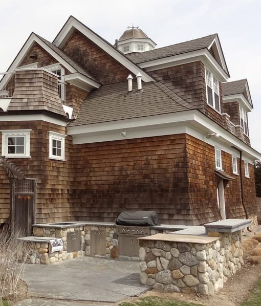 Thin Stone Veneer Corners - Rounds | MA RI CT NH