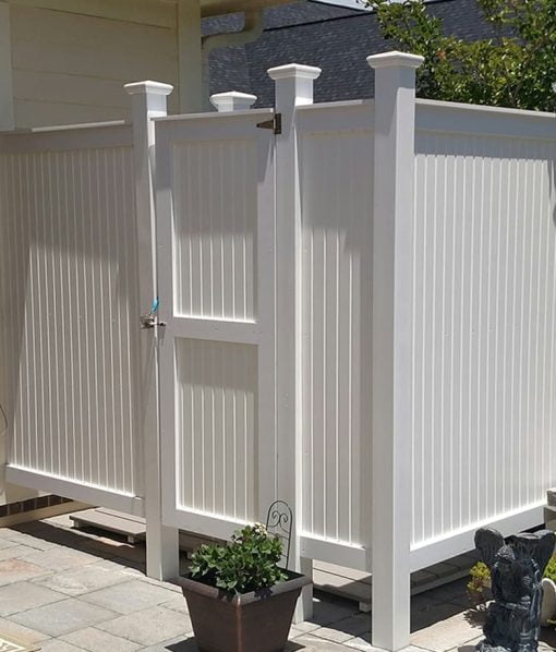 PVC Outdoor Shower Enclosures | StonewoodProducts.com