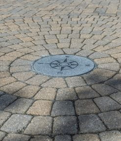 Bluestone Compass | Accent your patio | StonewoodProducts.com