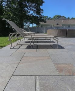 Outdoor Bluestone Porcelain Tile Pavers | Natural Cleft Bluestone