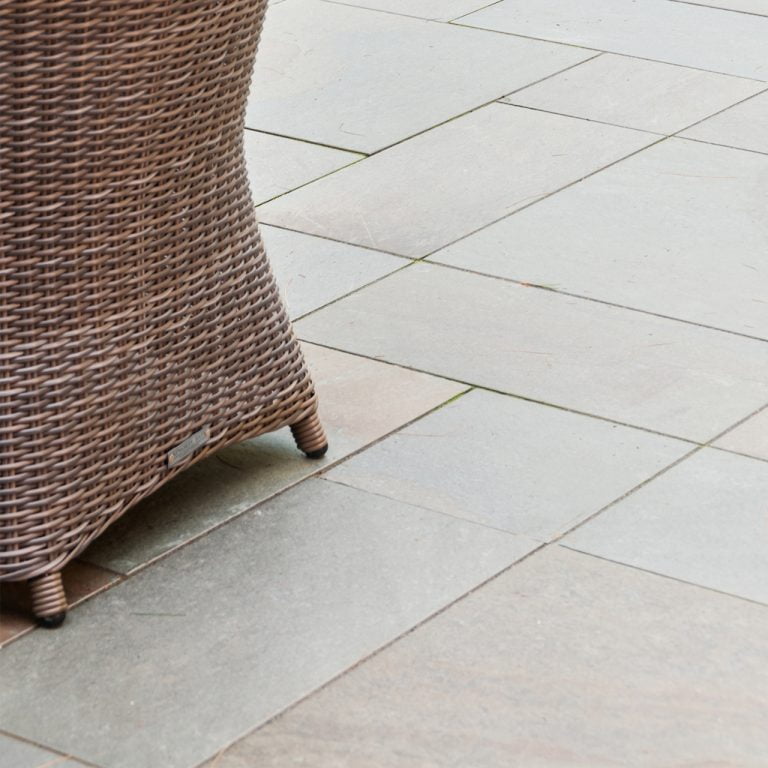 Outdoor Bluestone Porcelain Pavers | Thermal Blue Bluestone
