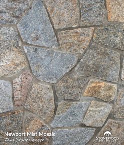 Mosaic Stone Veneer | Newport Mist