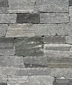 Light Gray Stone Veneer | Oyster Bay Ashlar | Stonewood Products